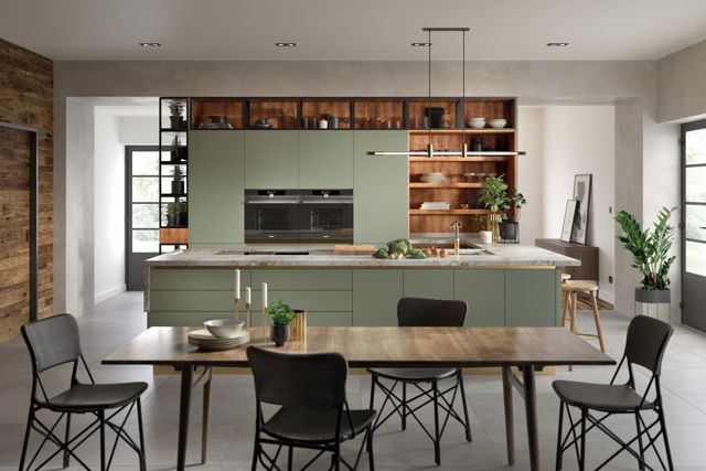 Remo Matt Regiment Kitchen | Second Nature Kitchens